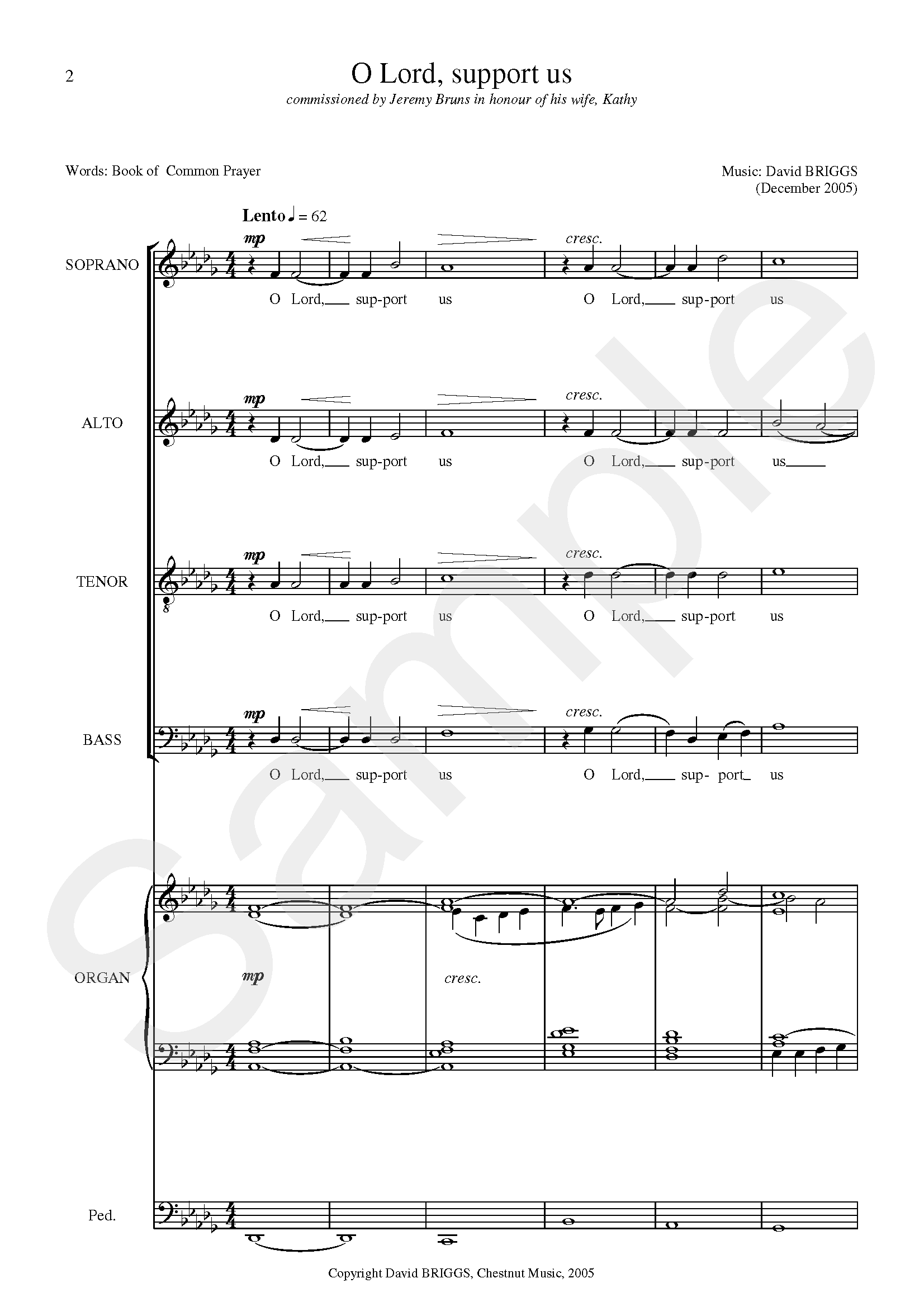 David Briggs Classical Organ Music